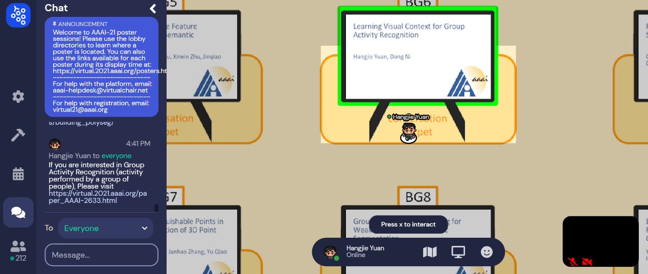 IAC Lab袁杭杰论文被人工智能领域顶级国际会议AAAI 2021接收并作报告 – IACLAB